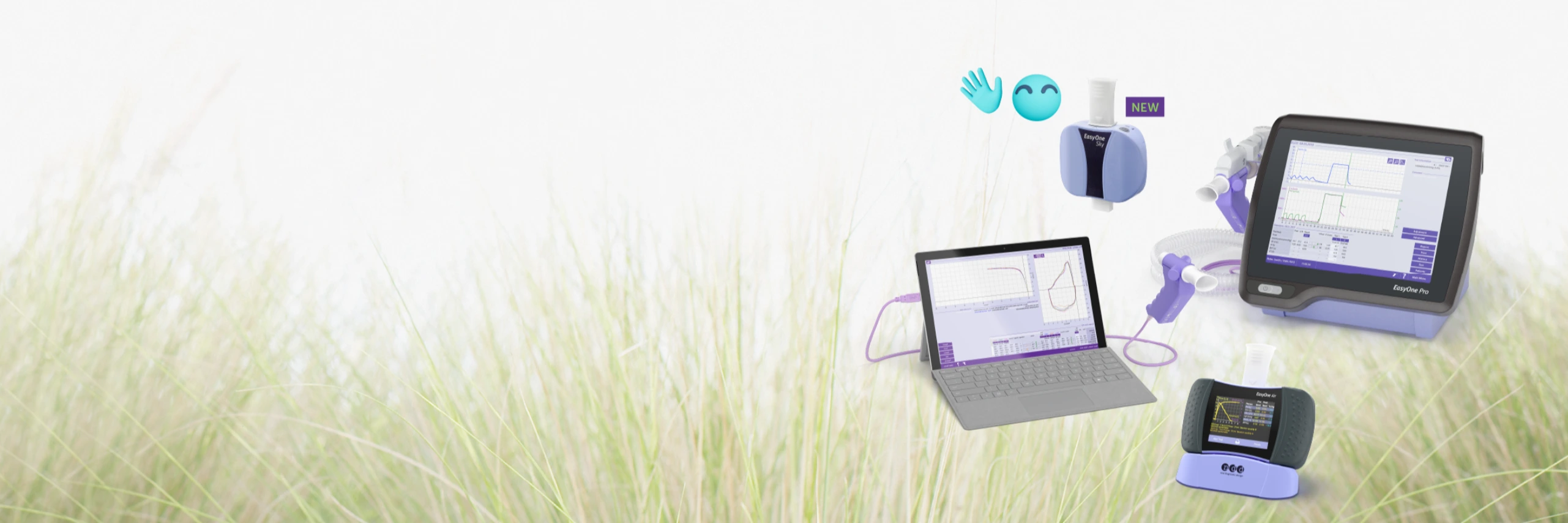 EasyOne | Portable Spirometers & Complete PFT Machines | Worldwide Leader