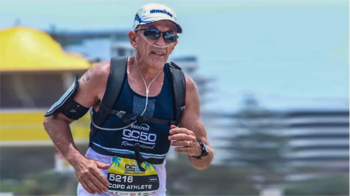 COPD Athlete completes his first Ironman competition one year after his ...