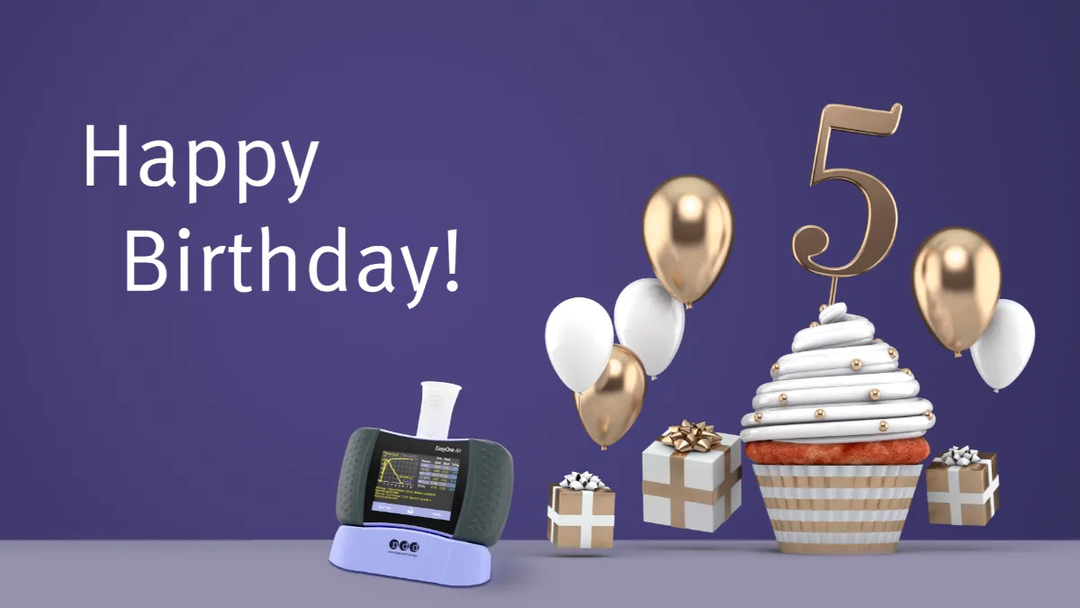 Five years with the EasyOne Air | ndd Medical Technologies