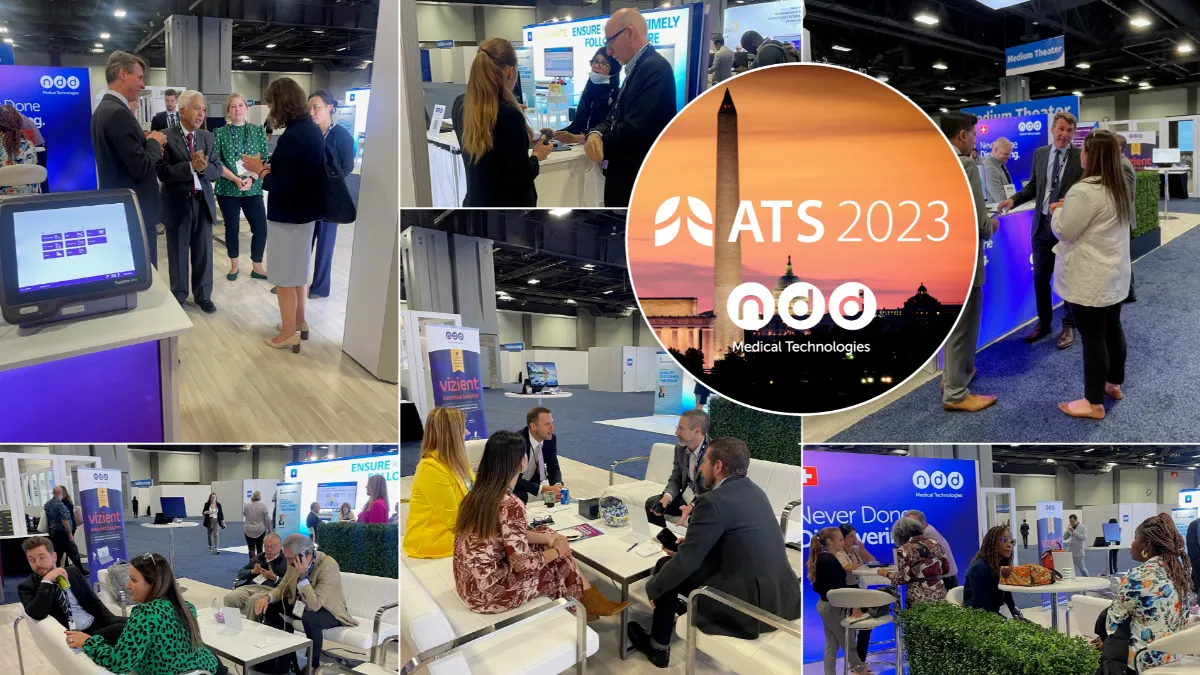 ATS 2023 in Washington DC | News | ndd Medical Technologies