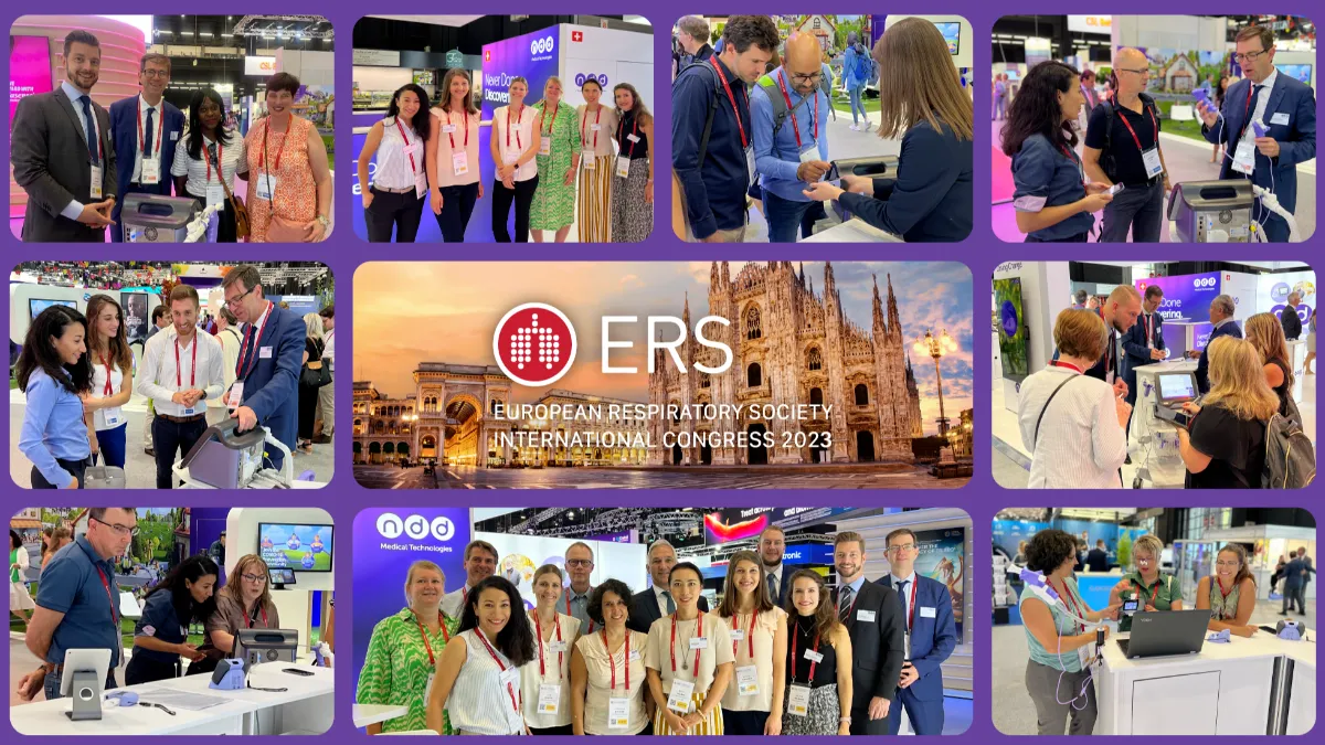 ERS Congress 2023 | News | ndd Medical Technologies