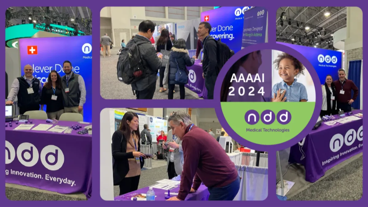 AAAAI 2024 Washington, DC | ndd Medical | ndd Medical