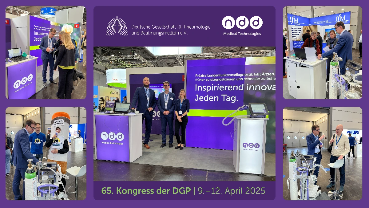 DGP congress in Leipzig | ndd Medical Technologies