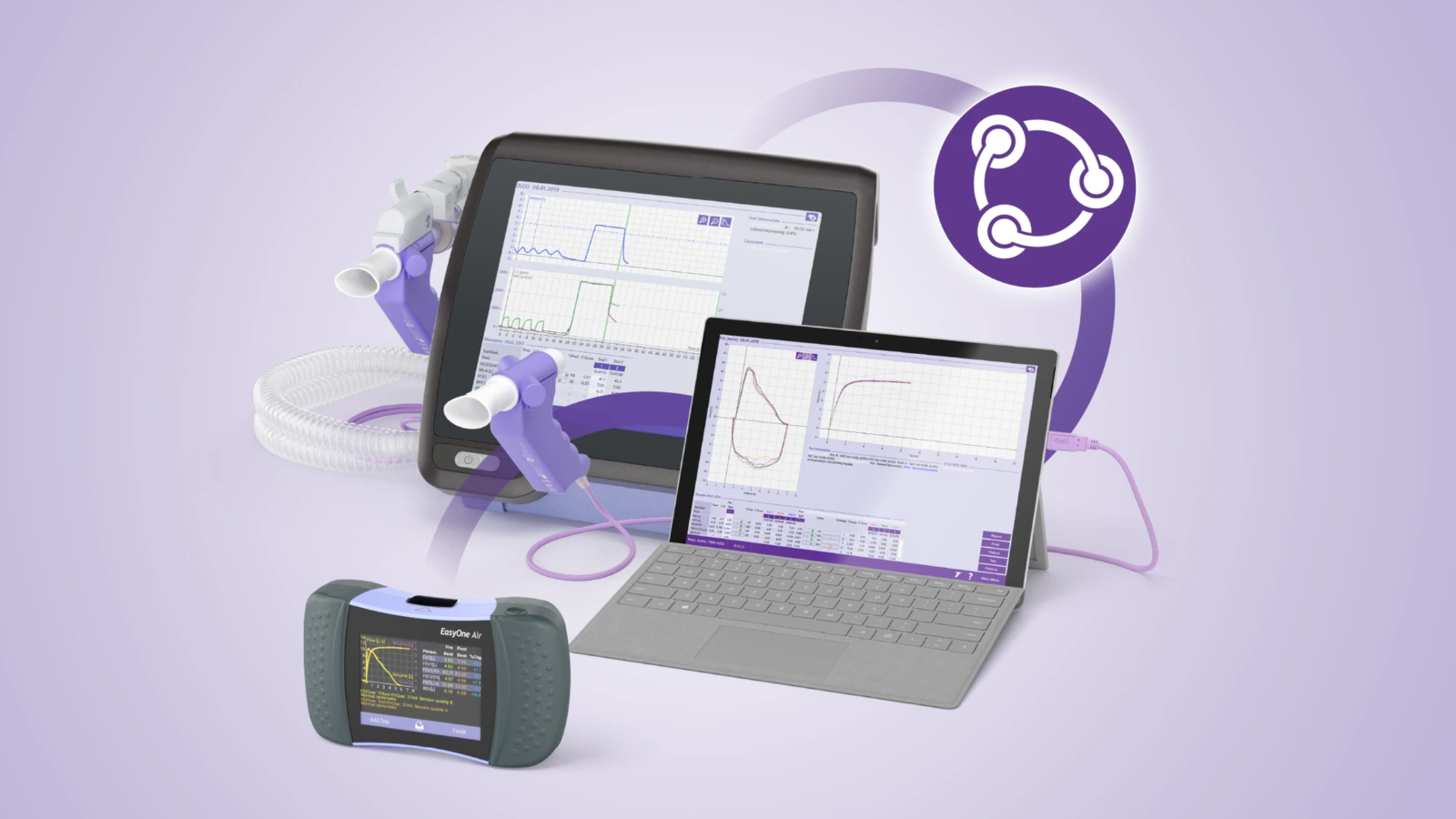 Plataforma de software integrada EasyOne Connect