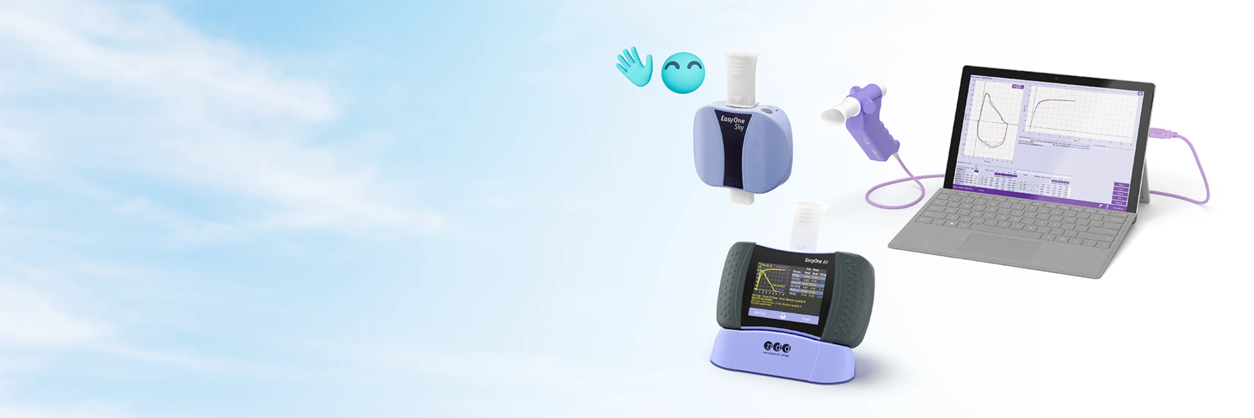 Spirometry machine - #1 leader in spirometry | ndd Medical